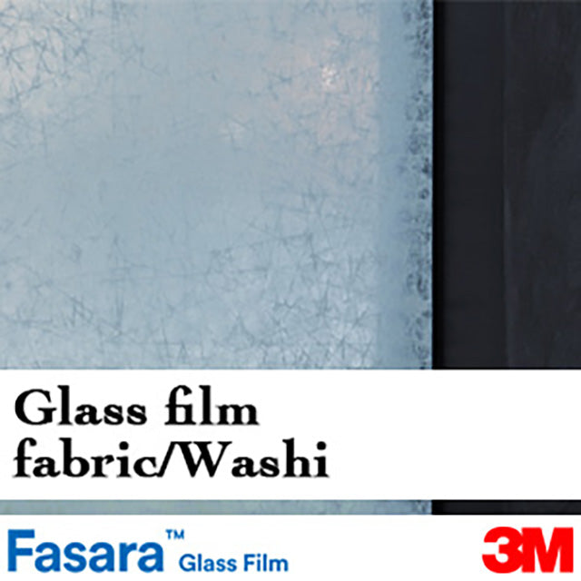 3M Design Glass Film: Fasara [Fabric / Japanese Paper] SH2-9 Patterns【