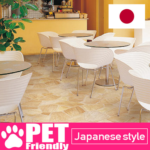 CF3565 Pet-friendly stone Vinyl floor sheet TOLI (Floor sheet Japan Qu